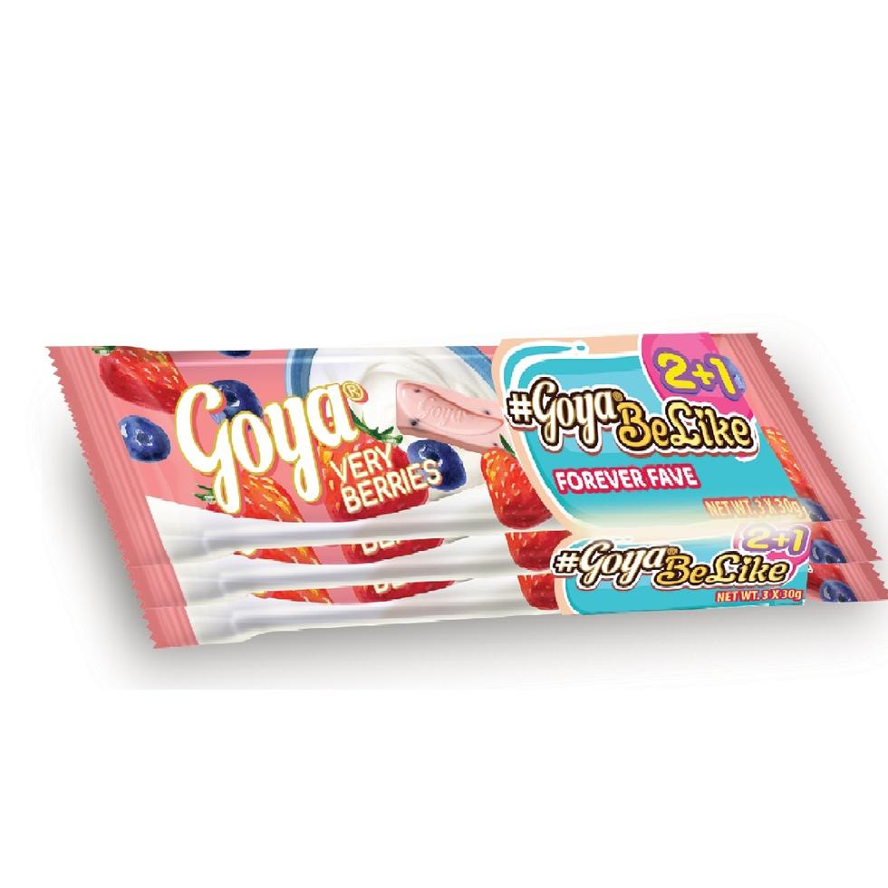 GOYA CHOCOLATE BAR BUY2+1 VERY BERRIES 30G