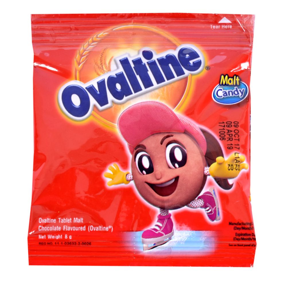 OVALTINE TABLET 8G LINK 12'S