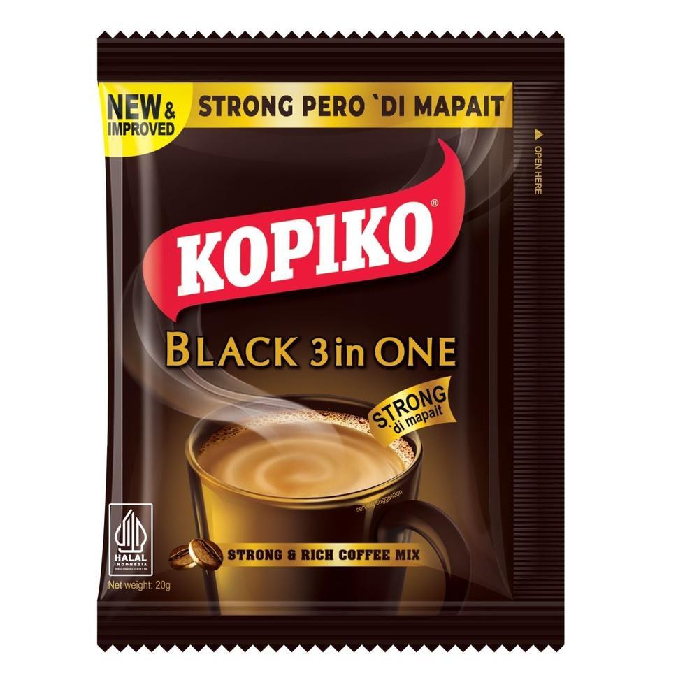 KOPIKO BLACK 3 IN 1 POUCH 30GX10S